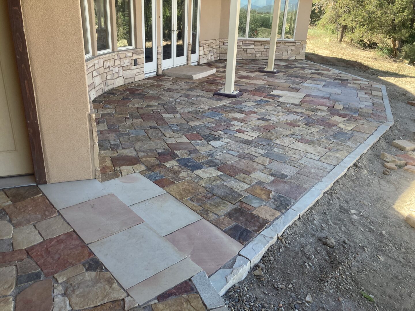 Stone Pathways and Patios - La Plata Stone Design LLC